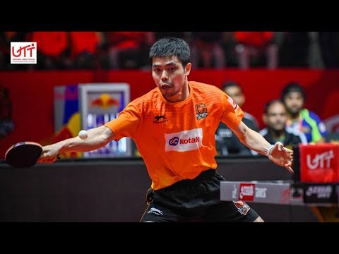Chuang Chih-Yuan contre Alvaro Robles | Tennis de table ultime 2019 ...