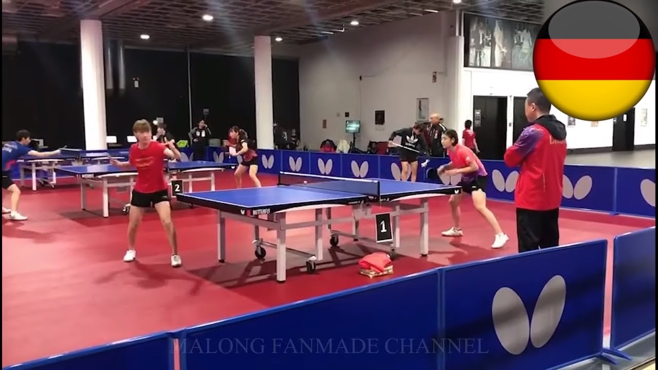Entraînement à l'Open d'Allemagne 2019 # 3 - Ping Pong et Tennis de Table