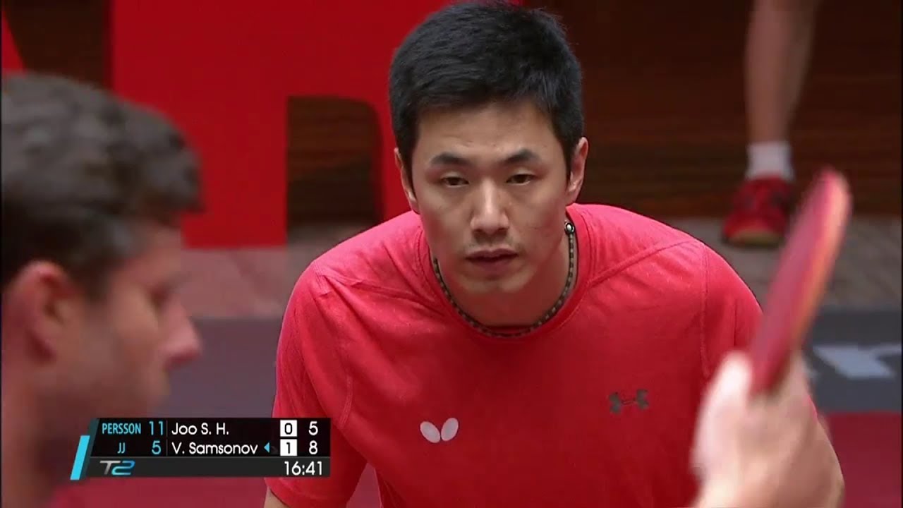 Joo Se Hyuk contre Vladimir Samsonov (2017-T2APAC) - Ping Pong et ...